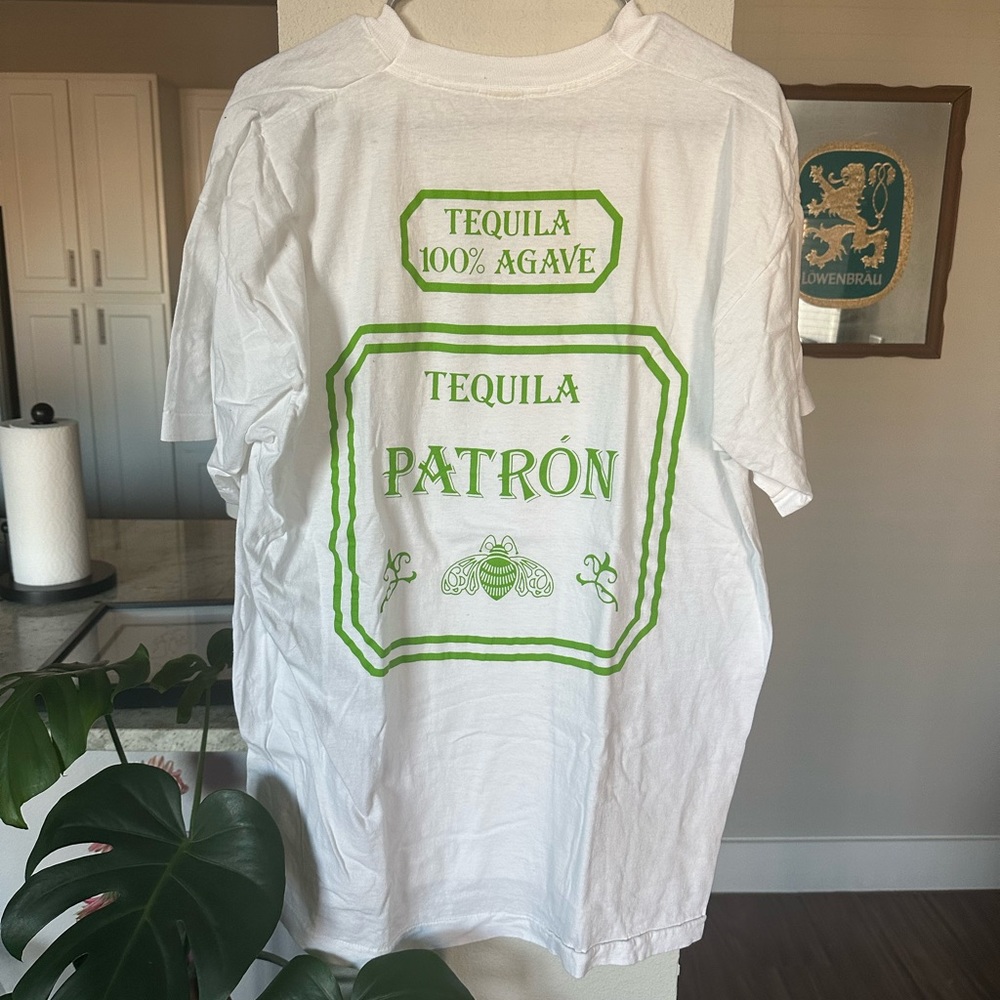 1990s Vintage Patron Tequila Single Stitch Tee - Gem